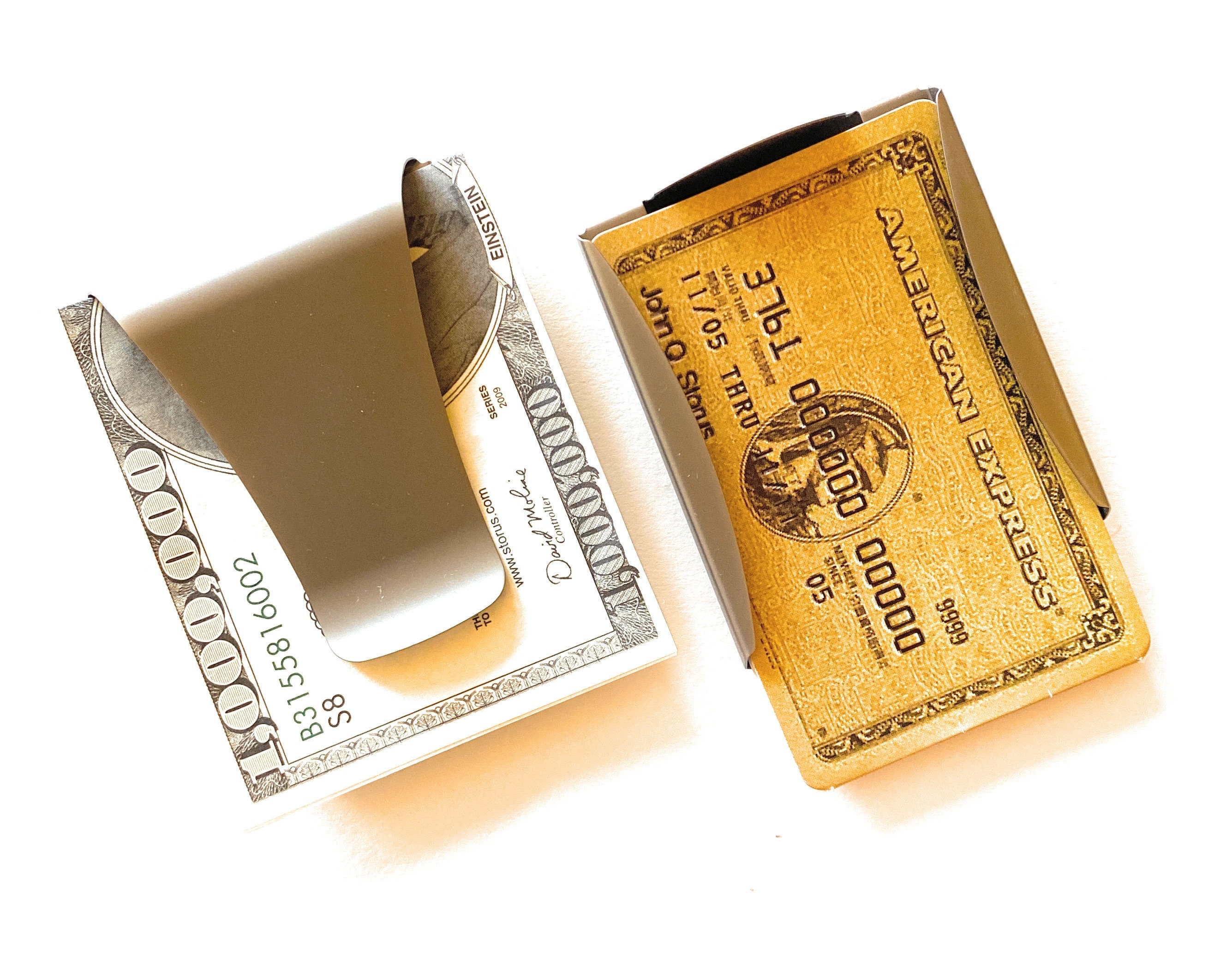 Smart Money Clip Card Holder Money Clip Minimalist Front Pocket Wallet ...