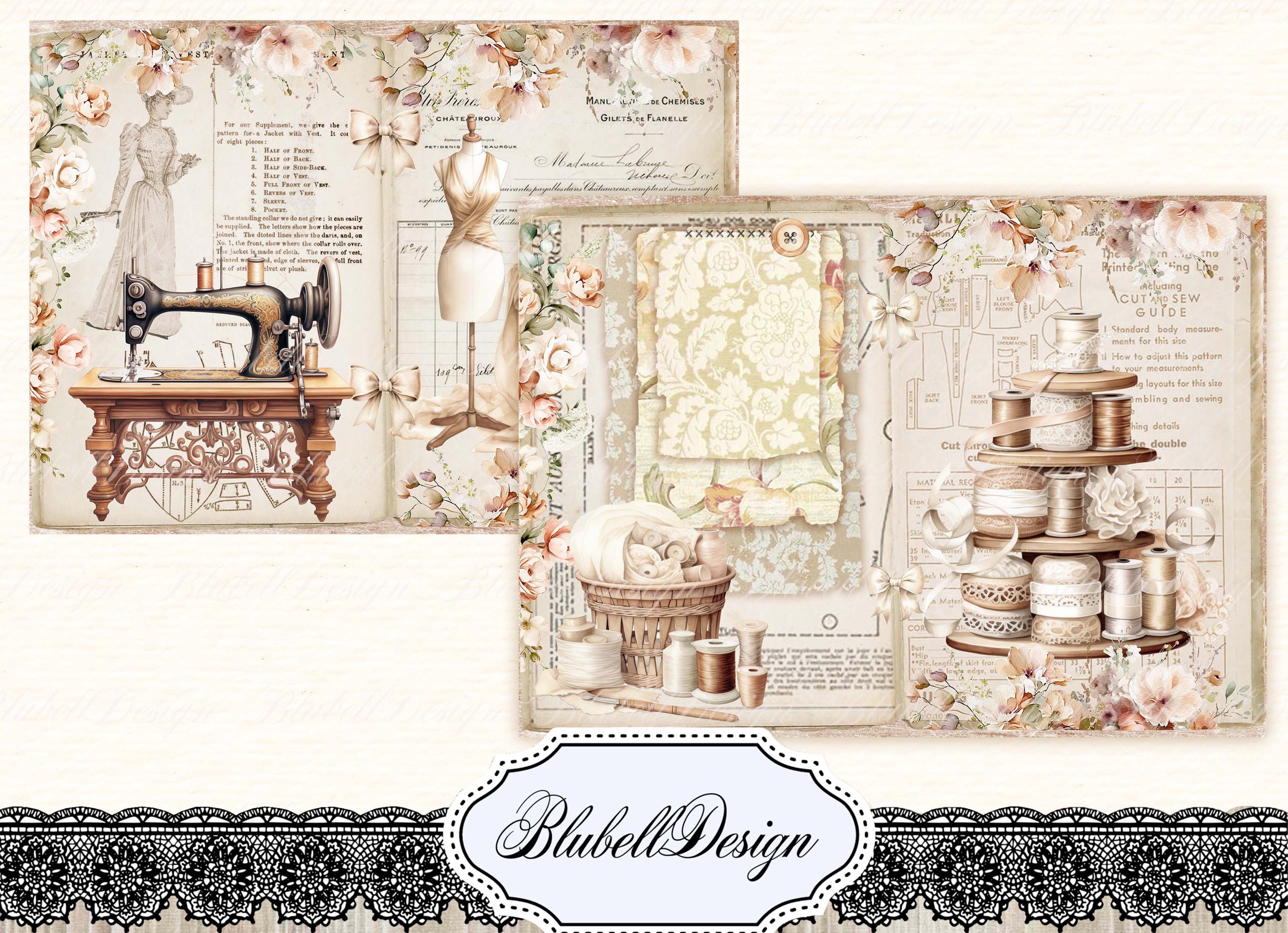 Vintage Digital Paper 