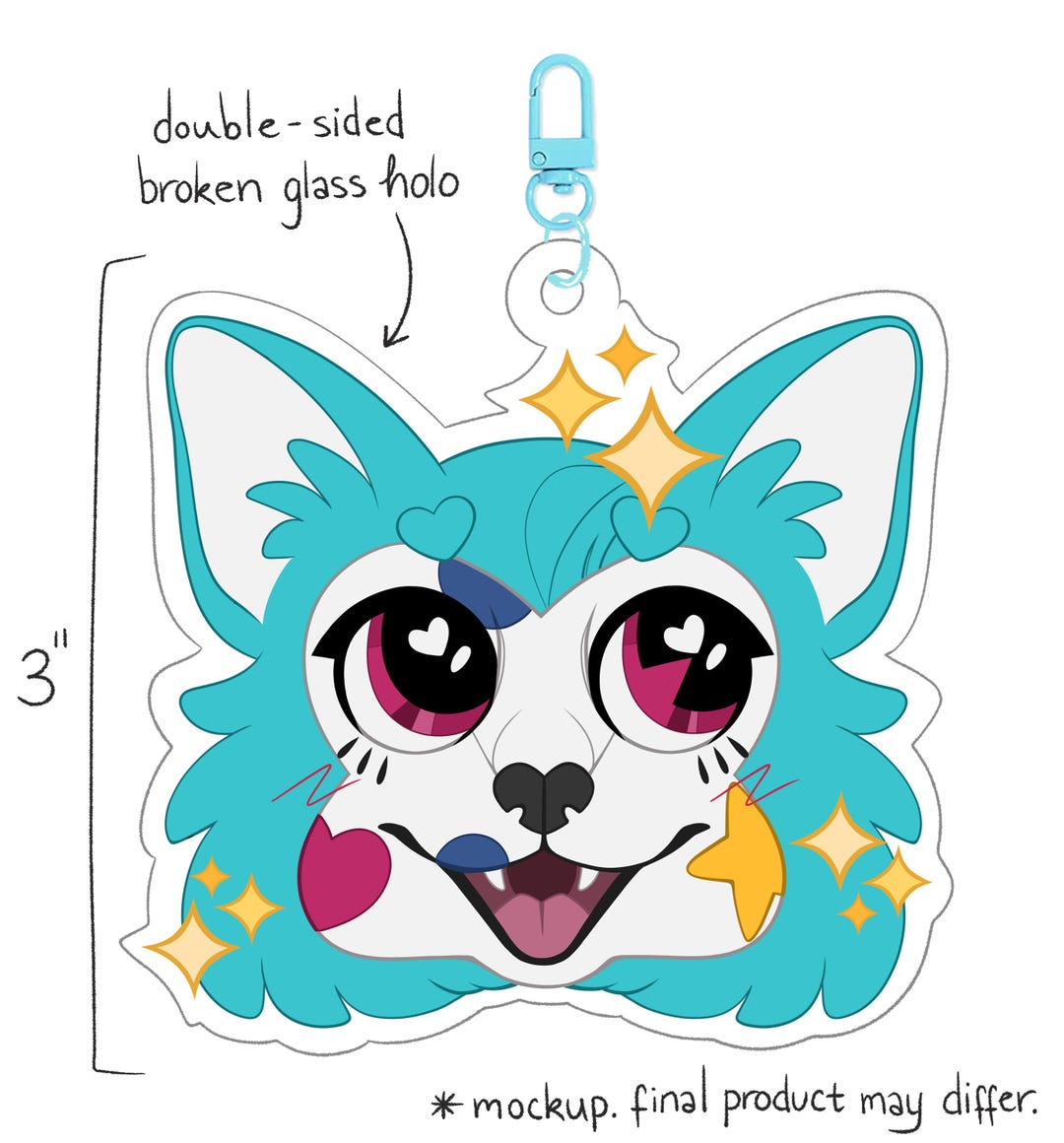 Mousekat Acrylic Keychain/charm - Etsy