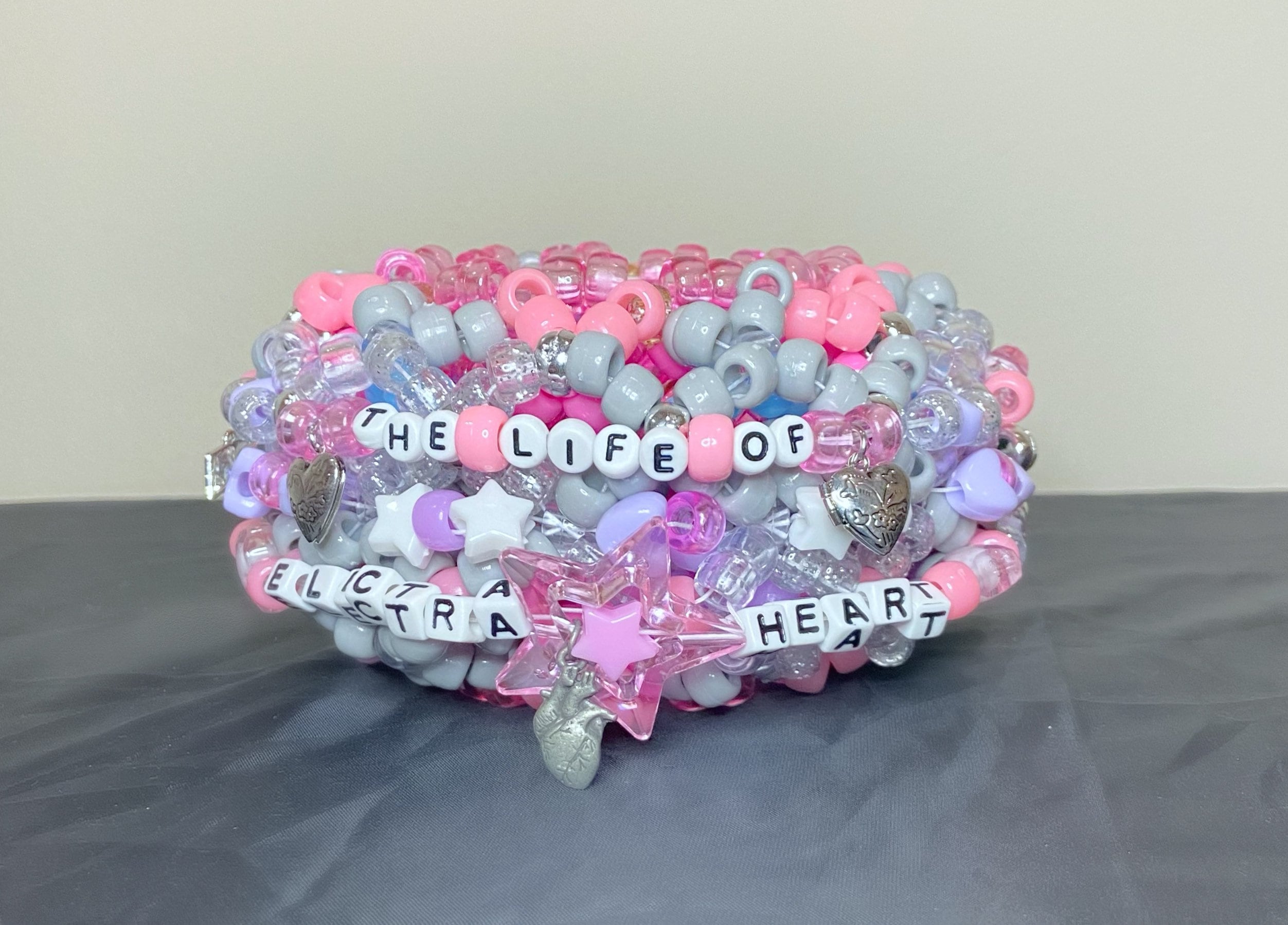 Custom-made X-base, Peyote, UFO, Carousel, Epic, Rotating Kandi Cuffs ...