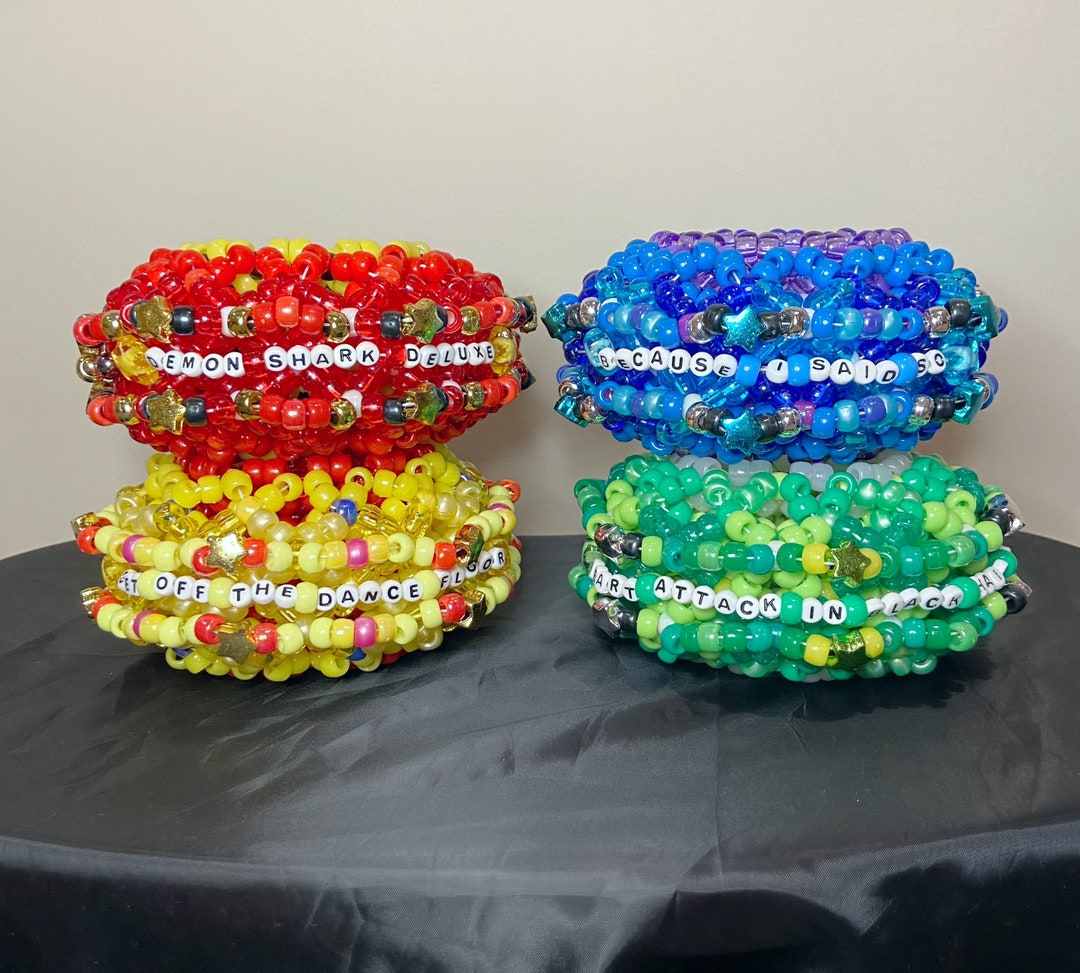 Danger Days Fab Four Killjoys Epic Kandi Cuffs - Etsy