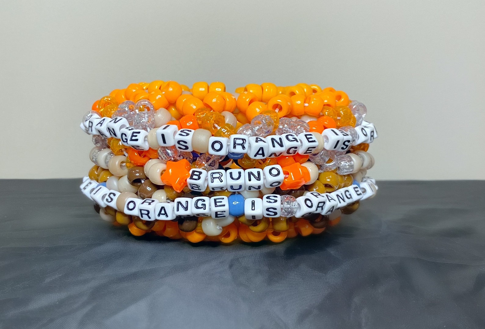 Custom-made X-base, Peyote, UFO, Carousel, Epic, Rotating Kandi Cuffs ...