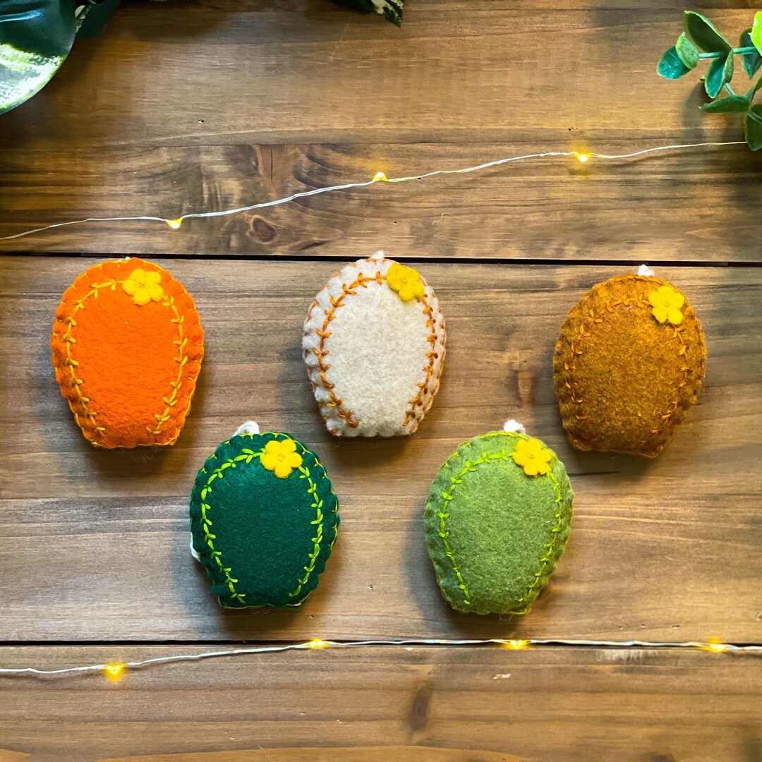 Felt Cactus Mexican Decorations Felt Mexican Ornaments Mexican ...