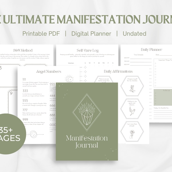 Manifestation Printable - Etsy