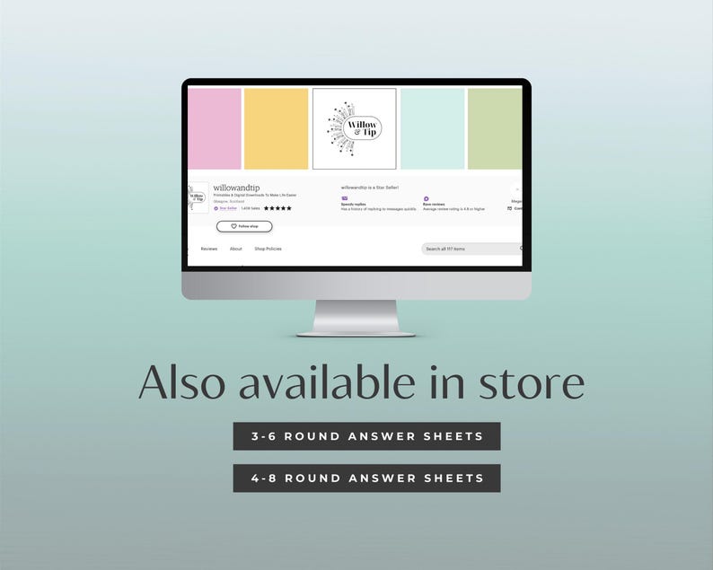 Trivia Night Answer Sheet, 5 Rounds 10 Questions, Downloadable PDF ...