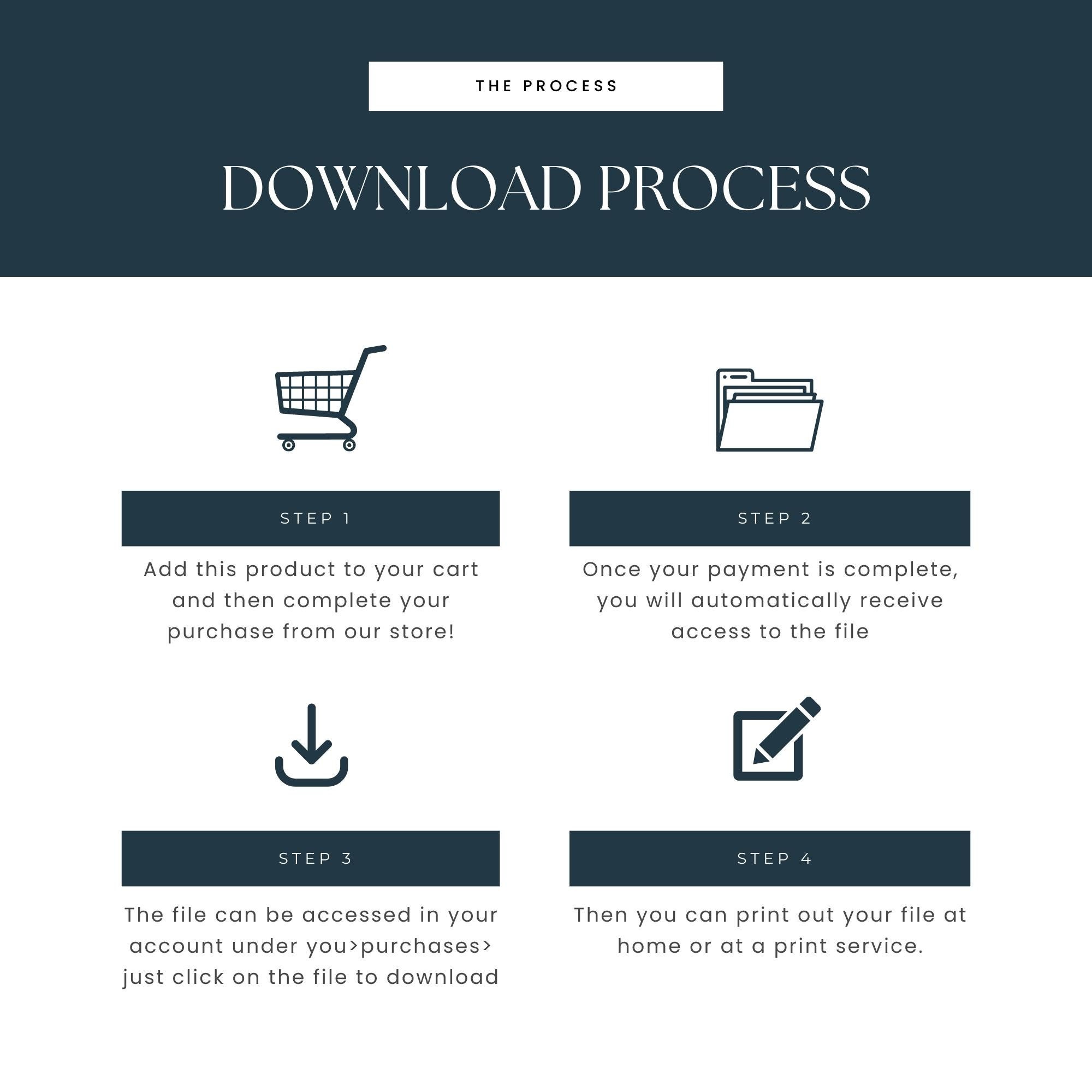 100 Day Habit Tracker, Printable PDF | Digital Planner, Daily Goal ...