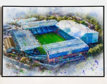 Sheffield Wednesday Wall Art - Etsy UK