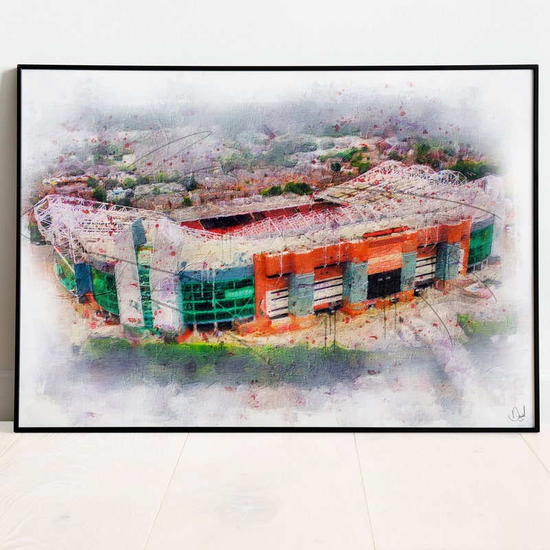 Manchester United Painting - Etsy