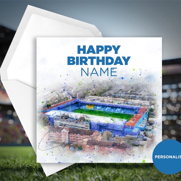 Rangers Football Birthday Cards - Etsy