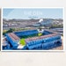 Millwall Retro Art Print / the Den Art Print / Millwall Print ...