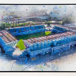 Millwall Oil Painting Print / the New Den Art Print / Art Print ...