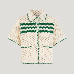 Crochet Oversized Shirt Crochet Overshirt Crochet Cotton - Etsy