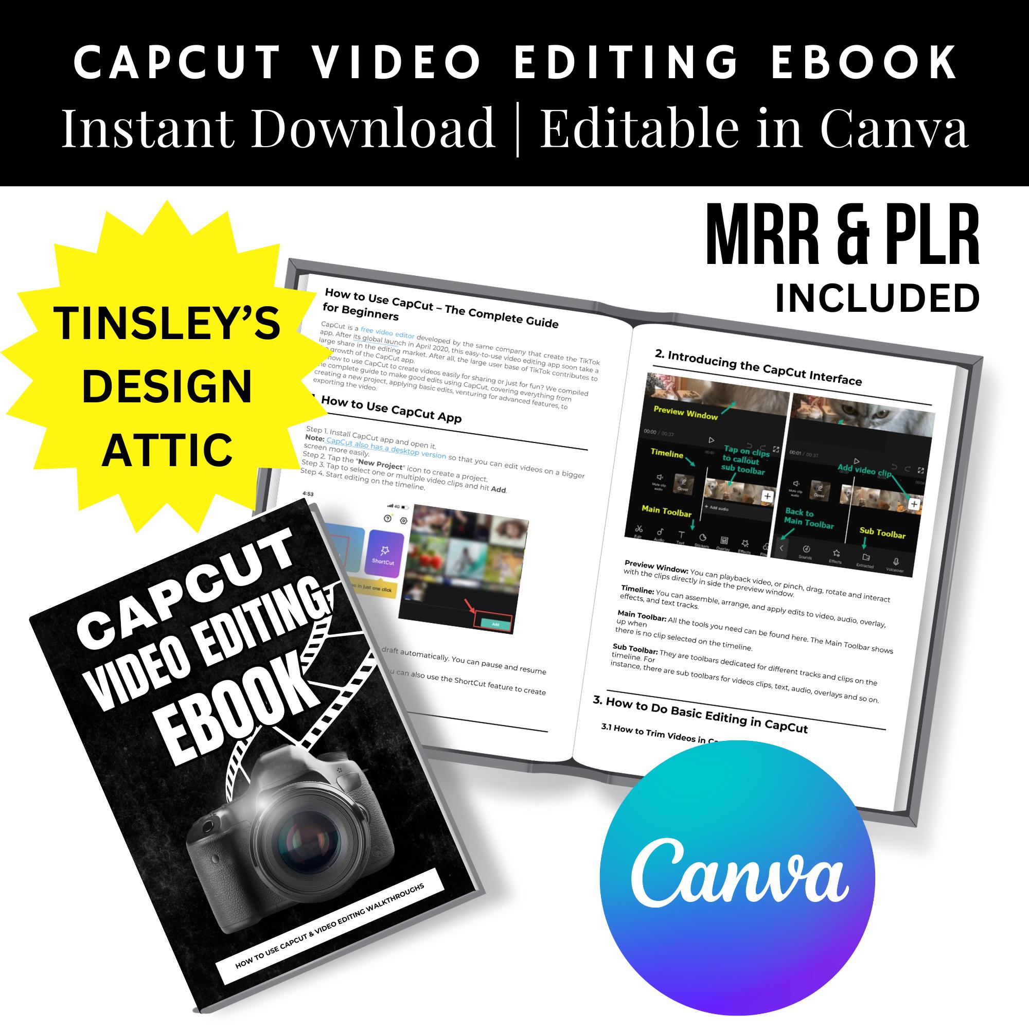 Faceless Youtube Automation Guide and Social Media Planner Capcut Video ...
