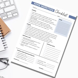 Home Inspection Checklist, Real Estate Marketing, Inspection Checklist ...