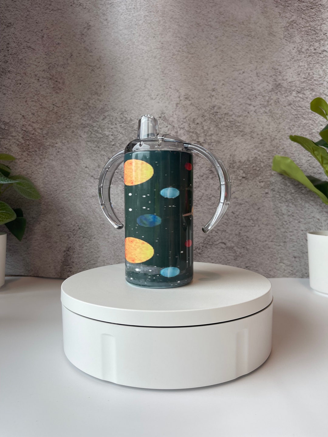 Space Sippy Cup Space Themed Planet Toddler Sippy Cup Custom Toddler ...