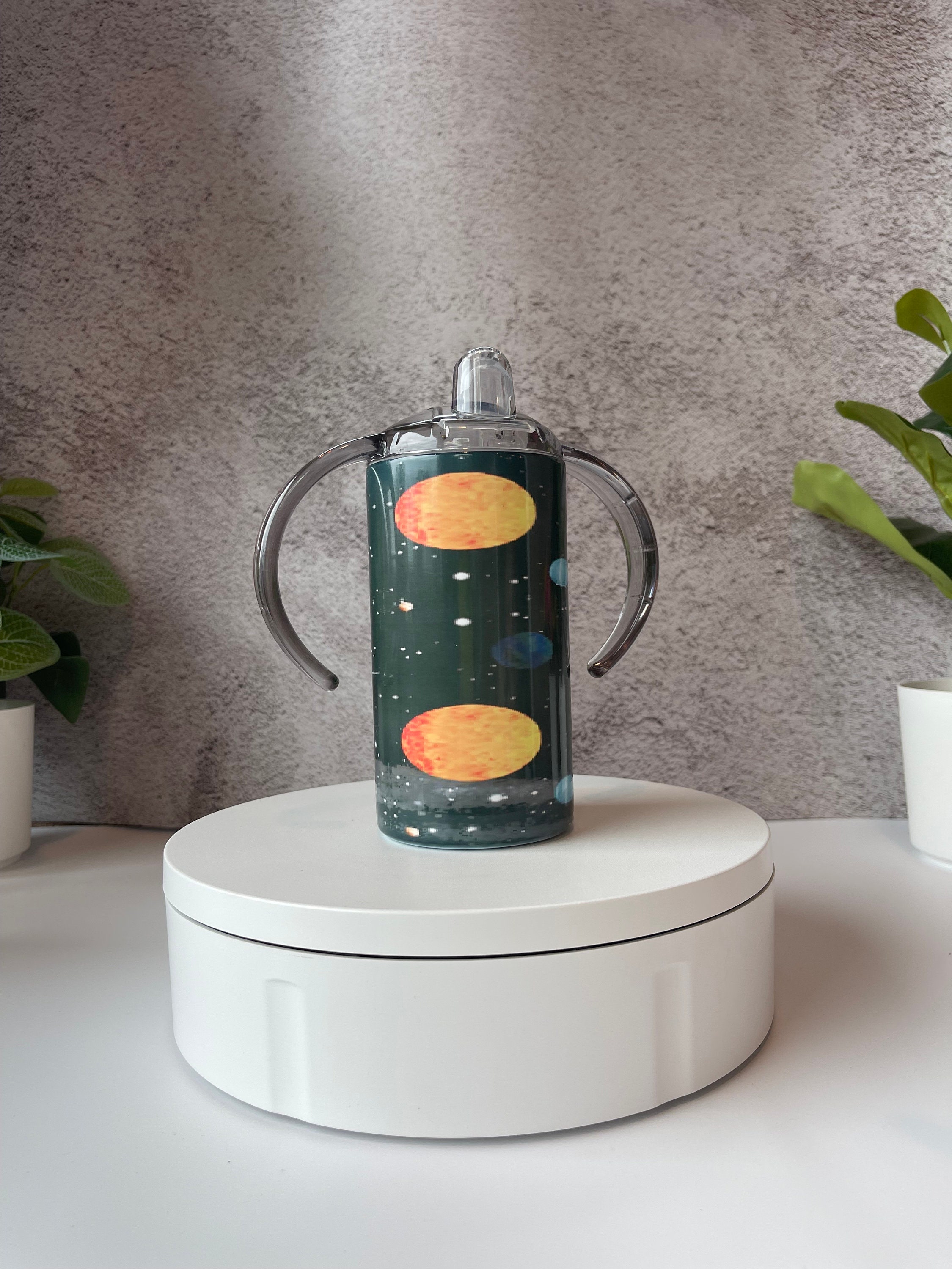 Space Sippy Cup Space Themed Planet Toddler Sippy Cup Custom Toddler ...