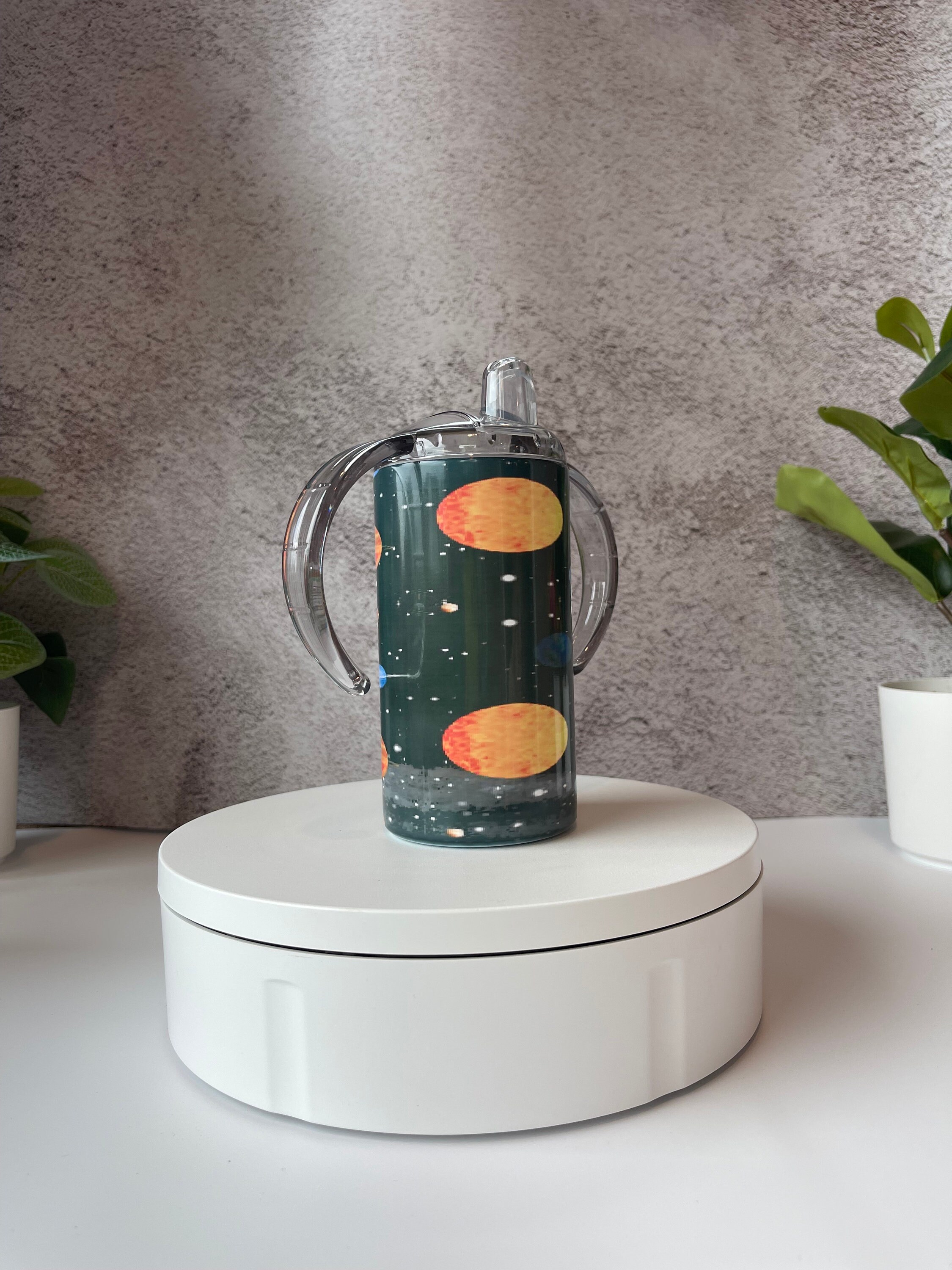 Space Sippy Cup Space Themed Planet Toddler Sippy Cup Custom Toddler ...