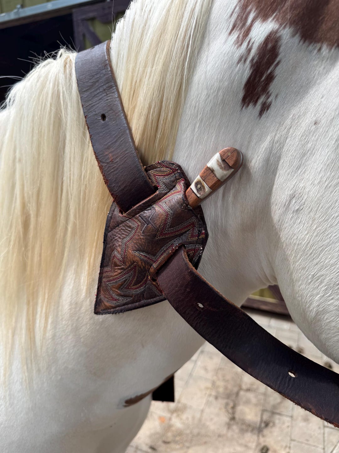 Repurposed Cowboy Boot Knife Sheath - Etsy