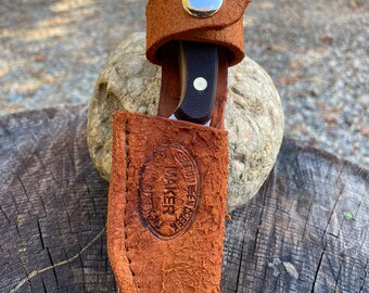 Leather Old Timer Sheath - Etsy