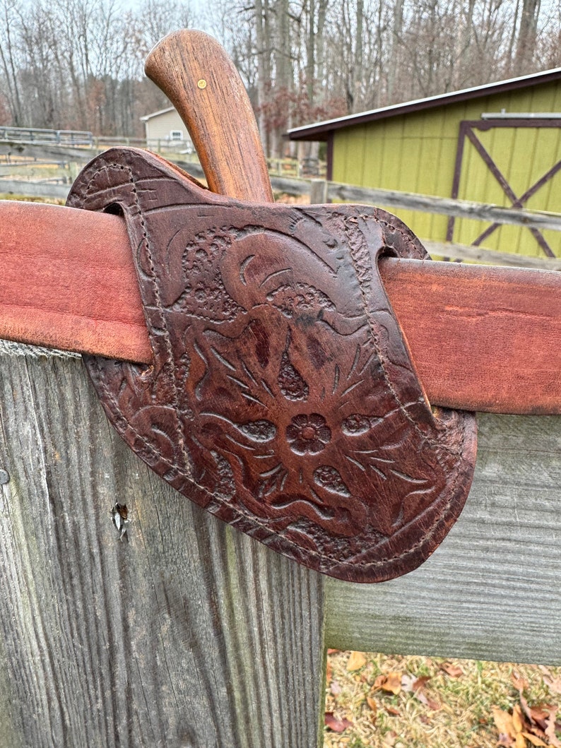 Repurpose Antique Tooled Sheath From Old Vintage Saddle - Etsy