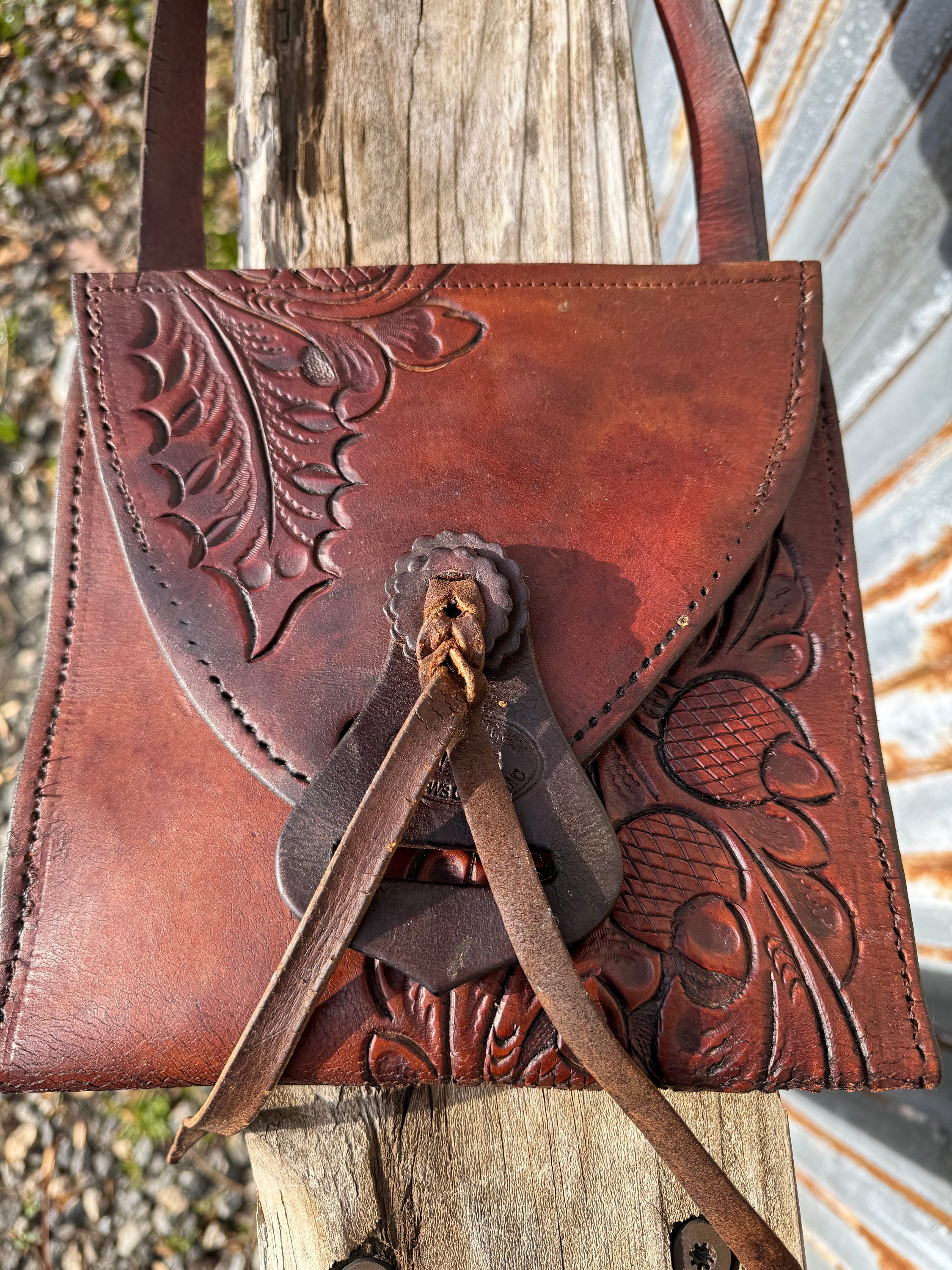 Vintage, Repurposed, Saddle, Fender Cross Bag - Etsy