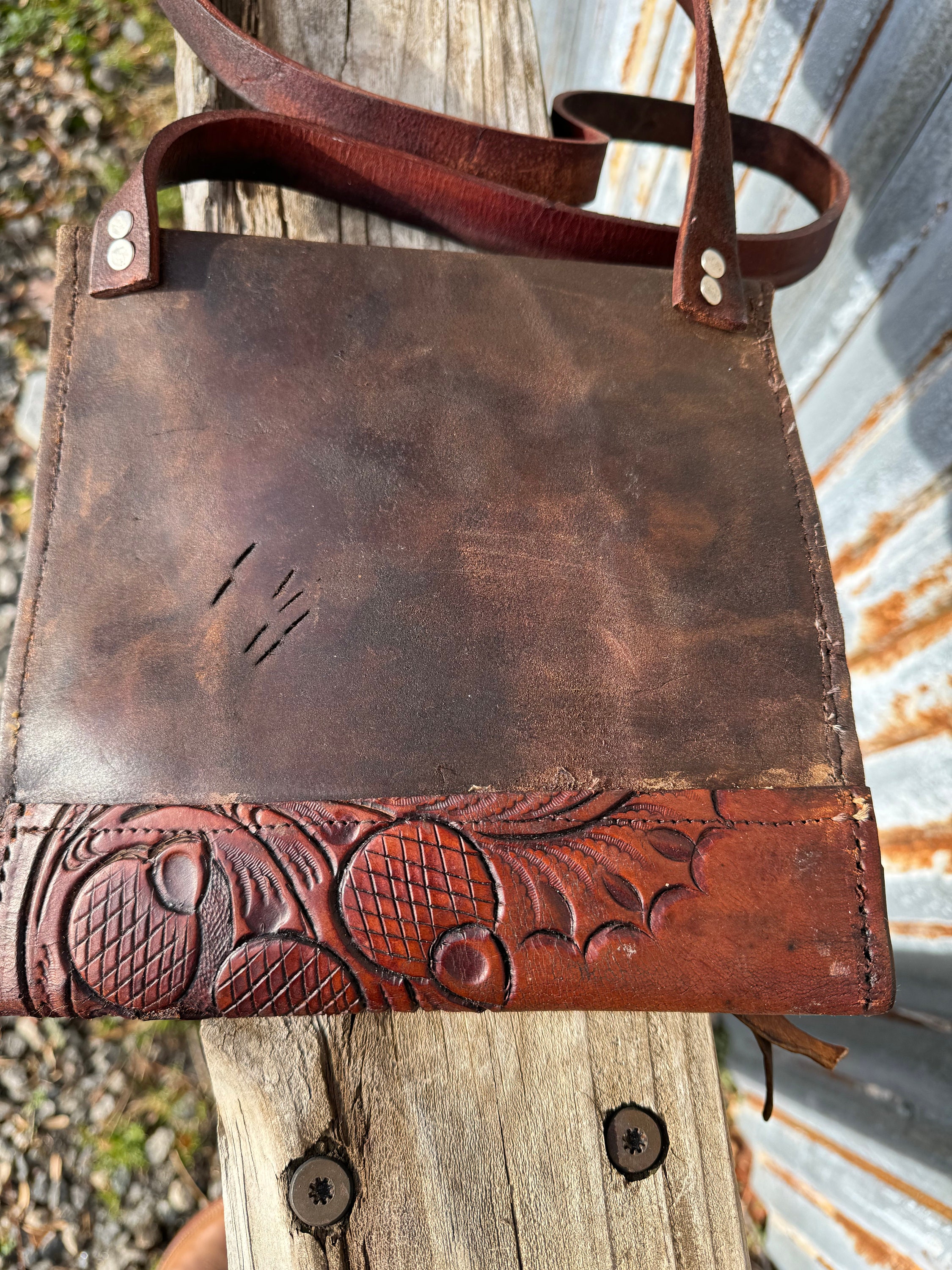 Vintage, Repurposed, Saddle, Fender Cross Bag - Etsy