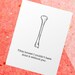 Tibia Thank You Card, Funny Anatomy Card - Thank You Card for Doctor ...