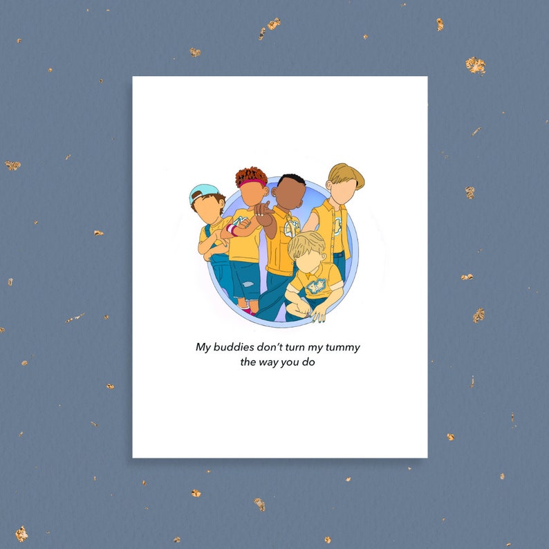 Turning Red Card 4town Card Funny Greeting Card - Etsy