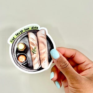 South Asian Art Sticker | Dosa Sticker | Waterproof, Scratchproof ...