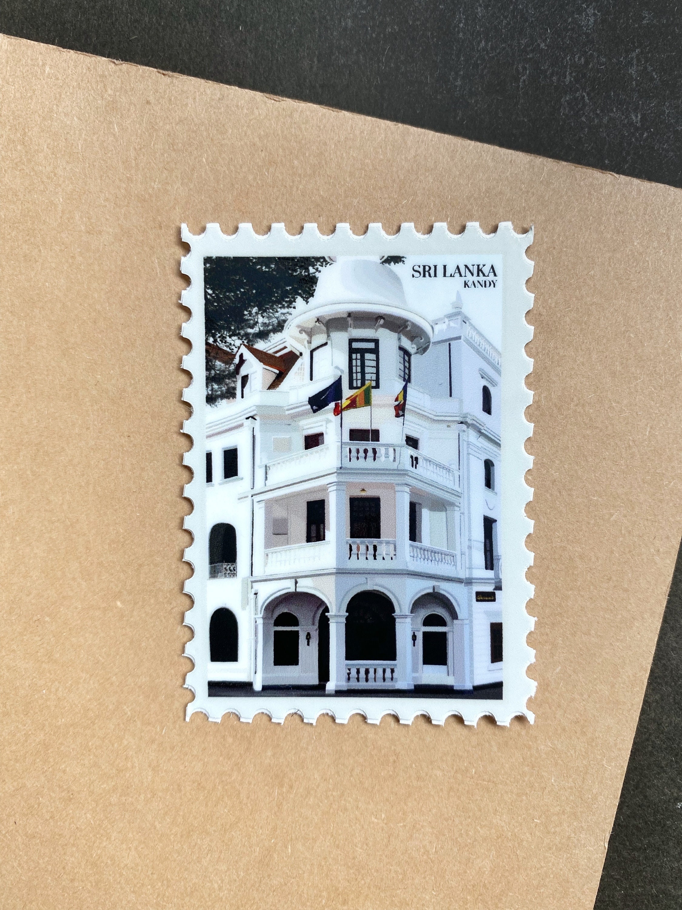 Kandy Sri Lanka Stamp Sticker - Etsy