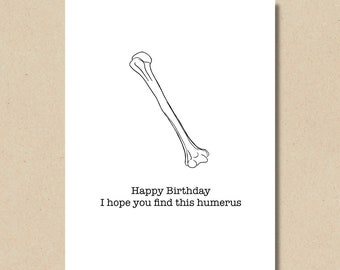 Anatomy Pun Shot Glasses I Hope You Find This Humerus Novelty Birthday ...