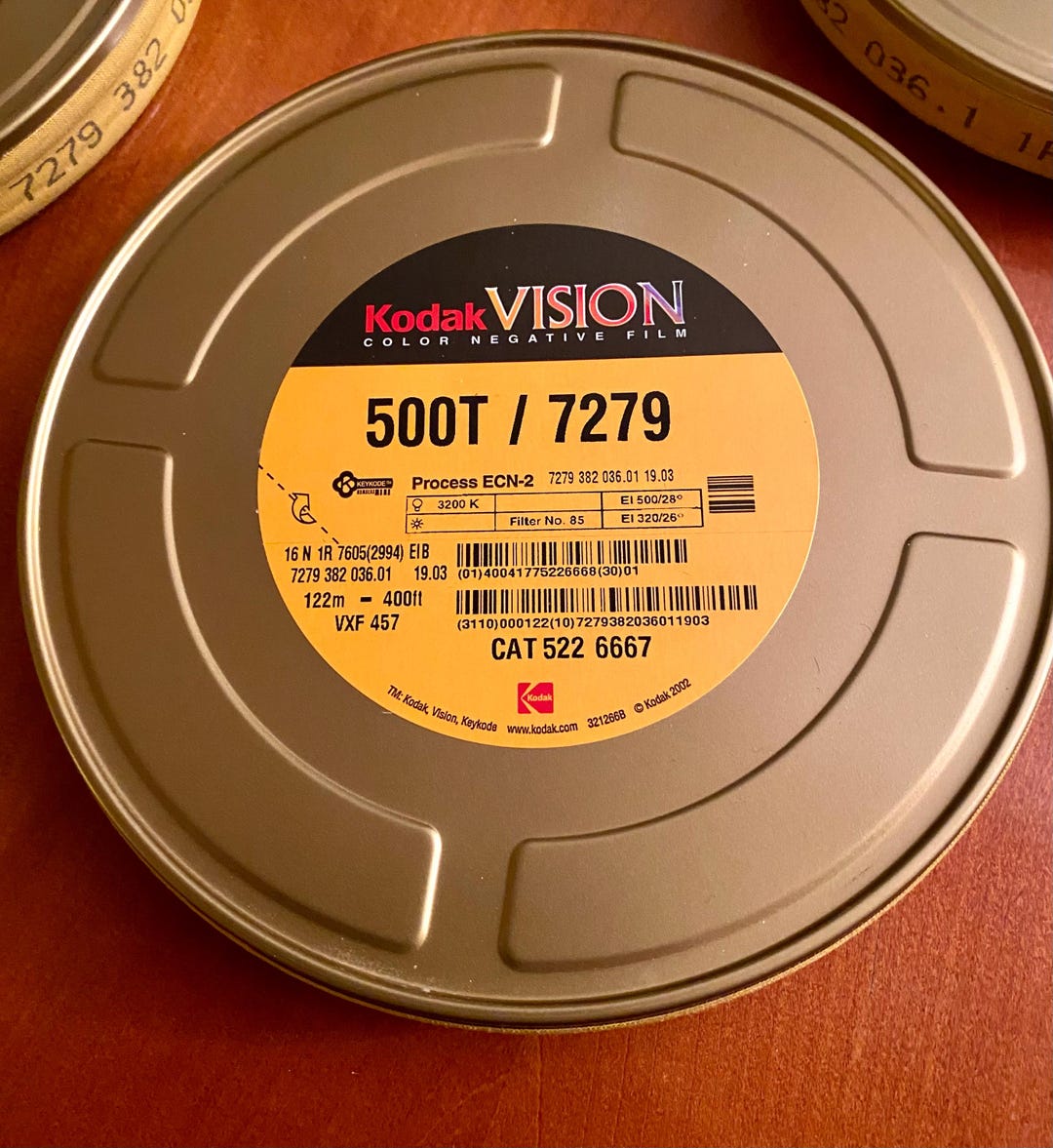 16mm Kodak Vision Color Negative Film 500T/7279 122m, Expired/new ...
