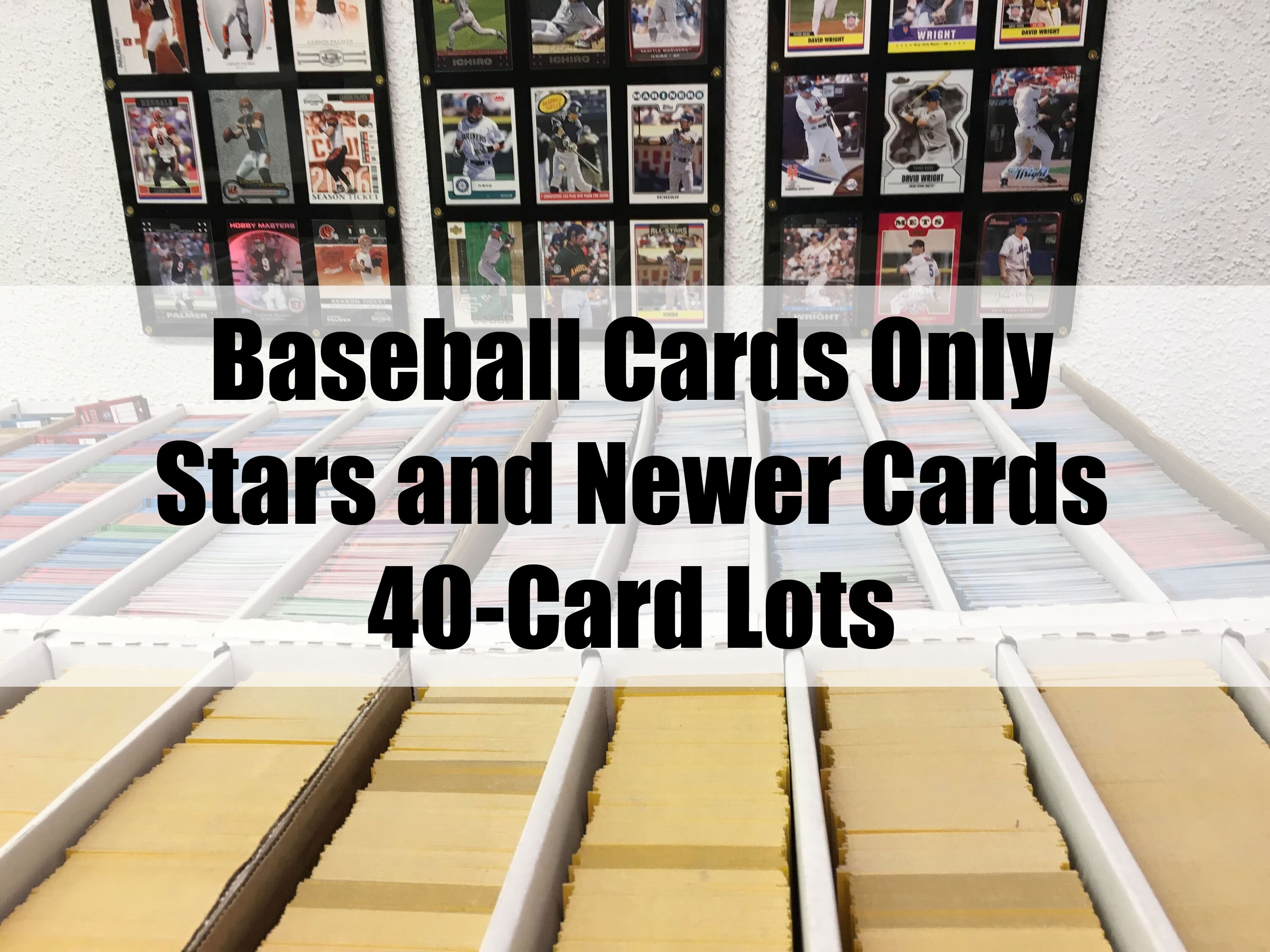 Baseball Card Mystery Hot Pack/re-pack Lot 40 Cards From - Etsy