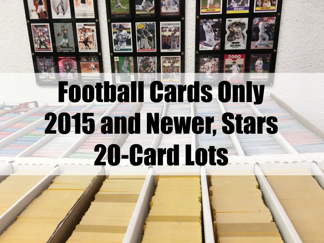 Football Card Mystery Hot Pack/re-pack Premium Lot - 20 Modern Cards ...