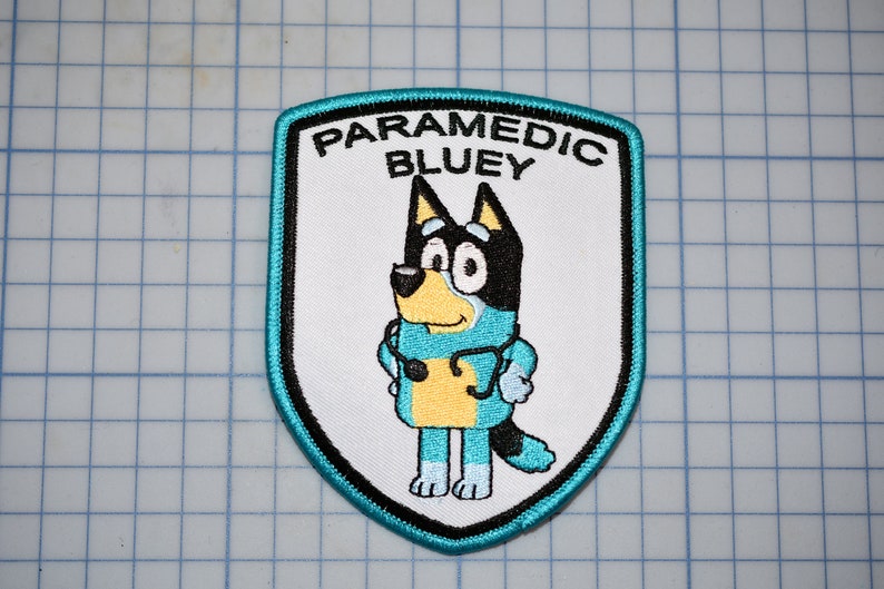 Paramedic Bluey Patch B28 - Etsy
