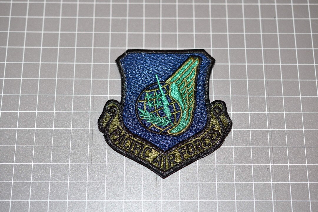USAF Pacific Air Forces Patch Subdued hook & Loop US-MIL - Etsy