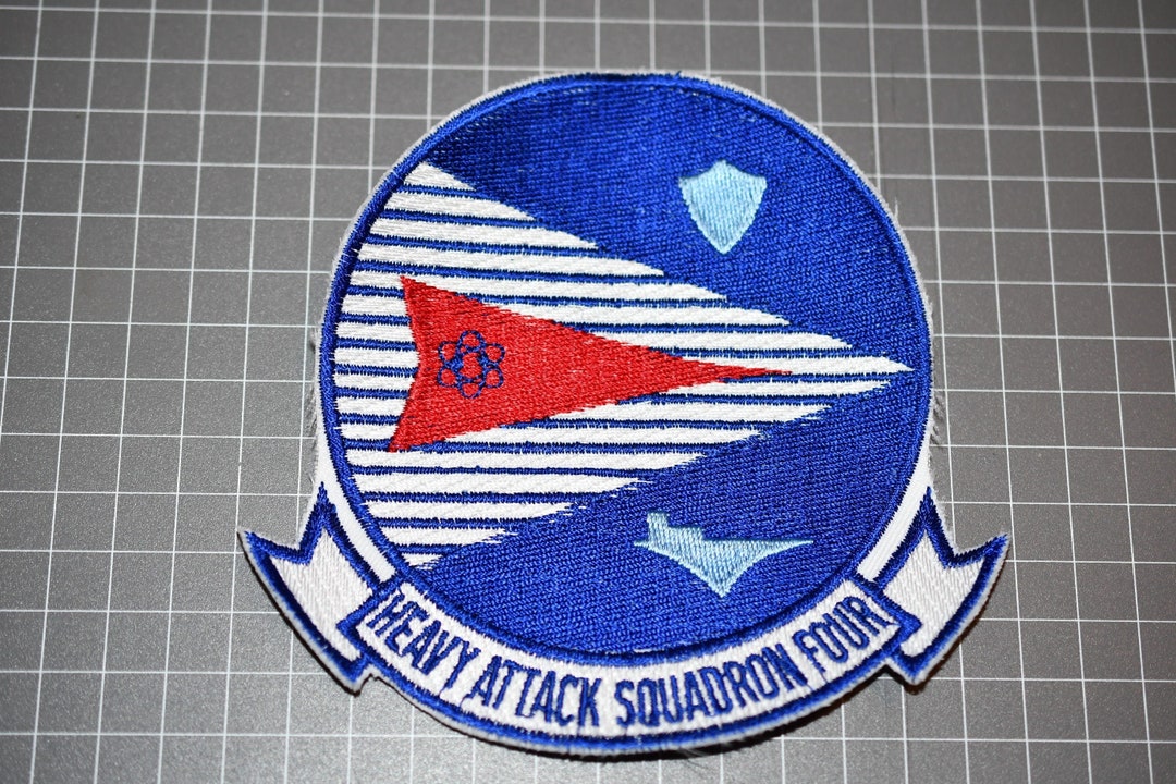 USN Heavy Attack Squadron Four VAH-4 Patch B21-147 - Etsy