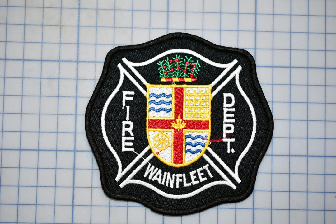 Wainfleet Canada Fire Department Collectable Patch (S01-1) - Etsy