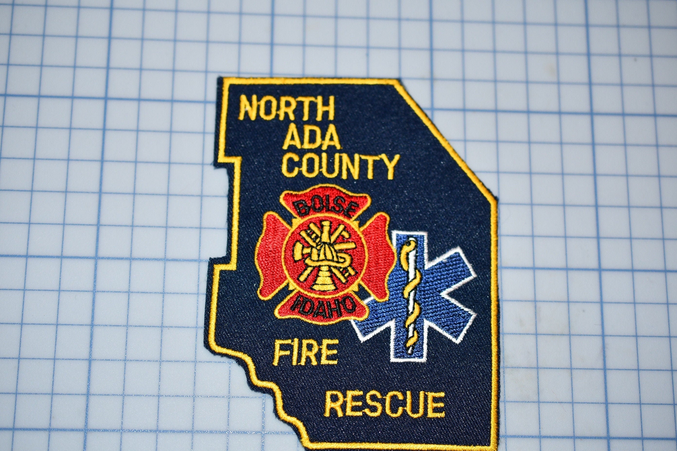 North Ada County Idaho Fire Rescue Patch B28-315 - Etsy