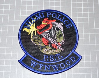 Miami Police Patch | Etsy