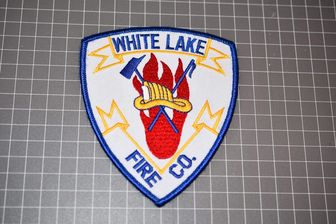 White Lake Fire Company Patch (U.S. Fire Patches) - Etsy