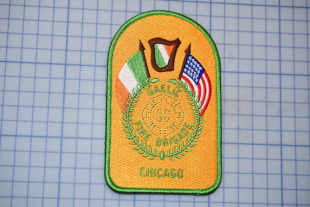 Chicago Fire Department Gaelic Patch (S07-1) - Etsy