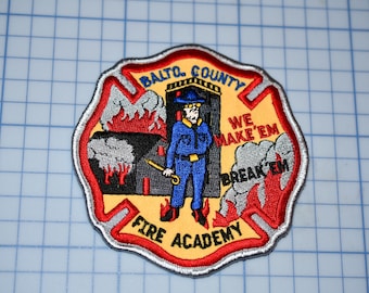 Maryland Fire Patch - Etsy