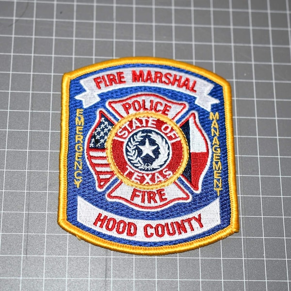 Fire Marshal Patches - Etsy