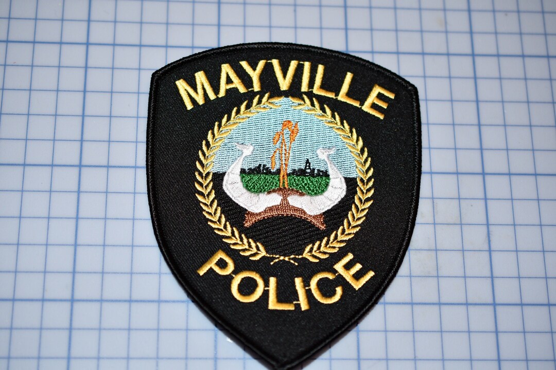 Mayville Wisconsin Police Patch S4-286 - Etsy