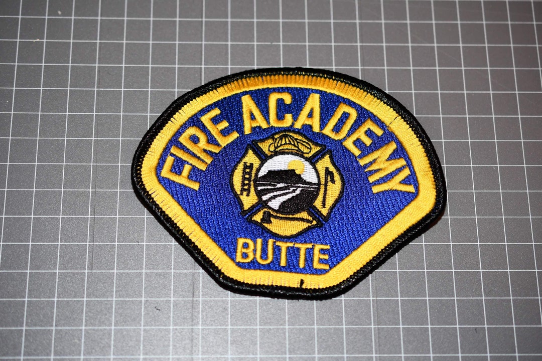 Butte California Fire Department Collectable Academy Patch (B4) - Etsy