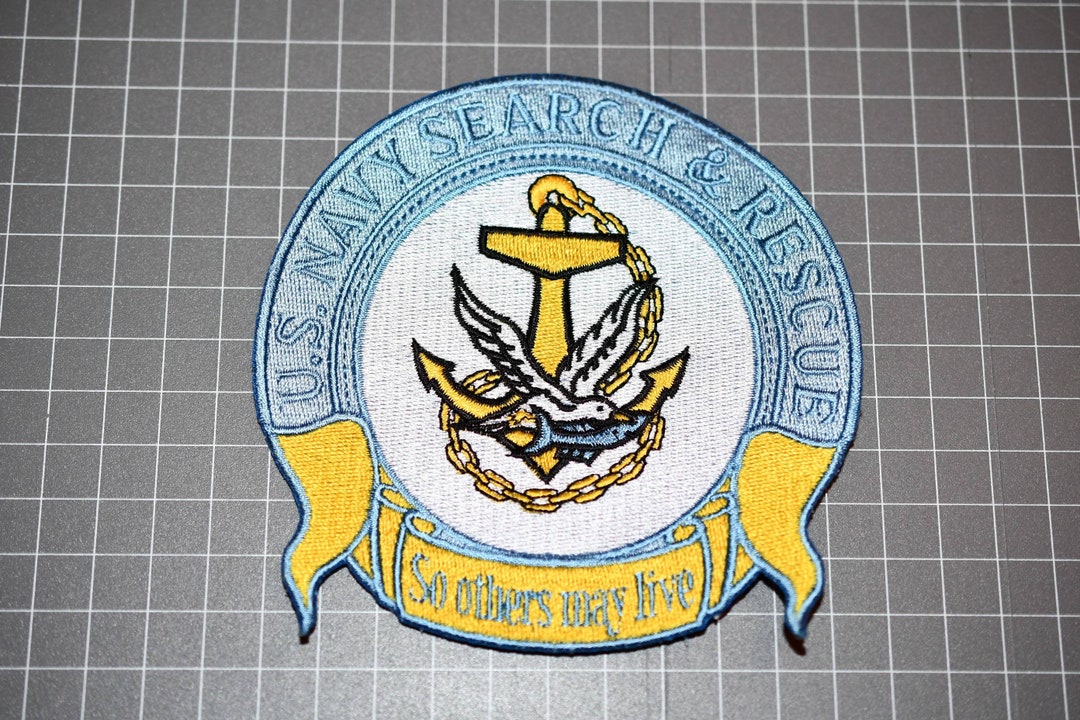 USN Search & Rescue "so Others May Live" Patch (B10-091) - Etsy