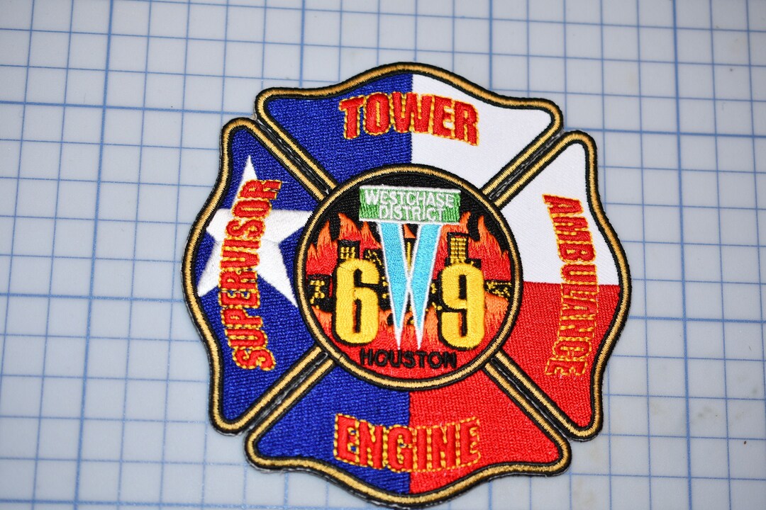 Houston Texas Fire Department Station 69 Patch B11 - Etsy