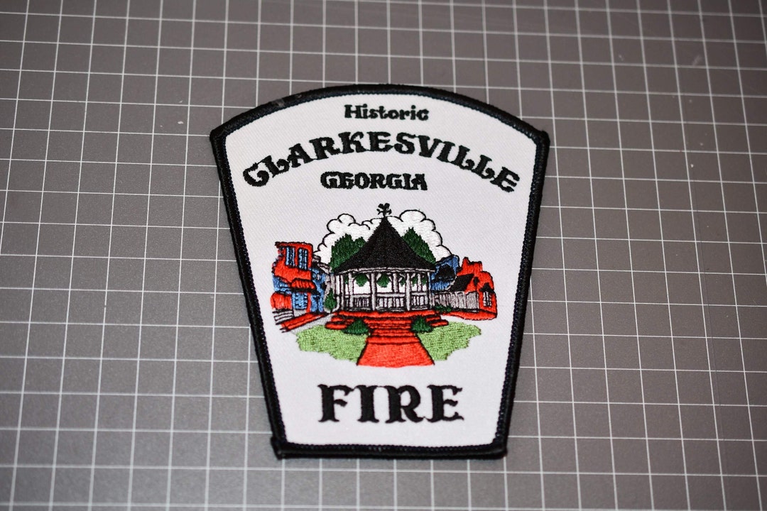 Clarkesville Georgia Fire Department Patch U.S. Fire Patches - Etsy