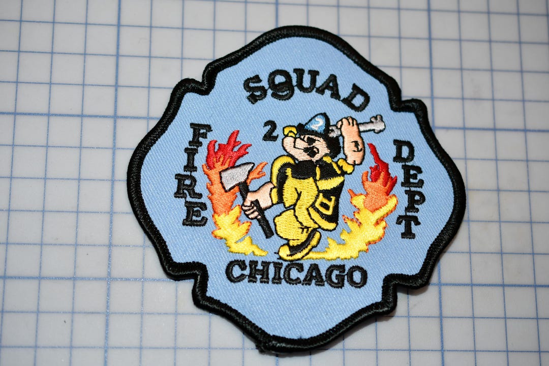 Chicago Fire Department Squad 2 Patch (S07-1) - Etsy